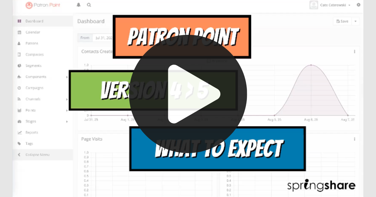 Patron Point Version 5: A Fresh Look with Smarter Features