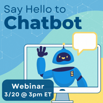 One Webinar Left for Chatbot